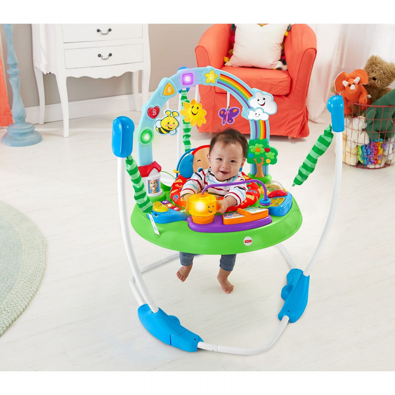 Fisher Price Baby Laugh & Learn® Jumperoo® – KIDS BESTPRICE